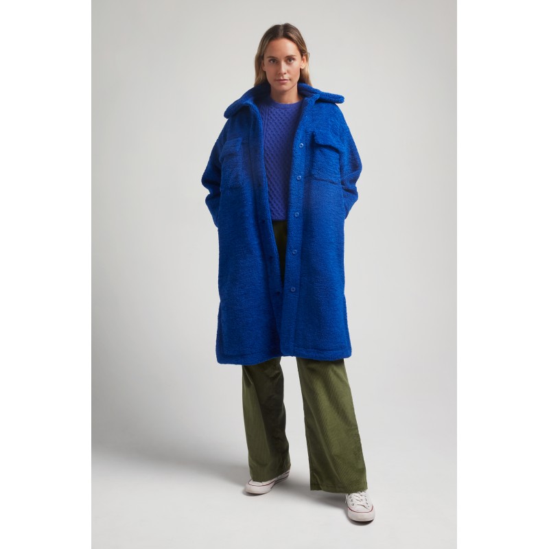 Royal Blue Hunter Coat | Robin Collection