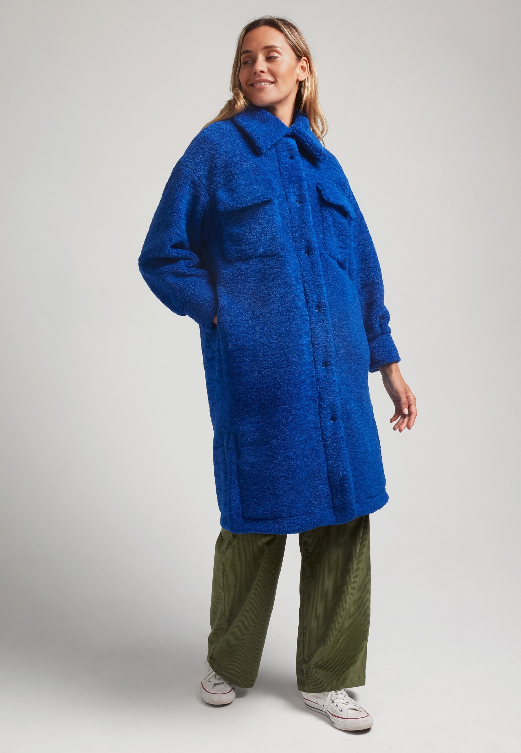 Royal Blue Hunter Coat | Robin Collection