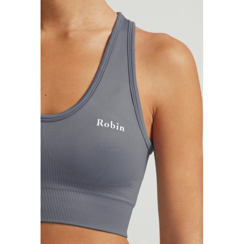 Top Sport Grey Shade Seamless | Color Gris | Robin Collection© | Robin Collection