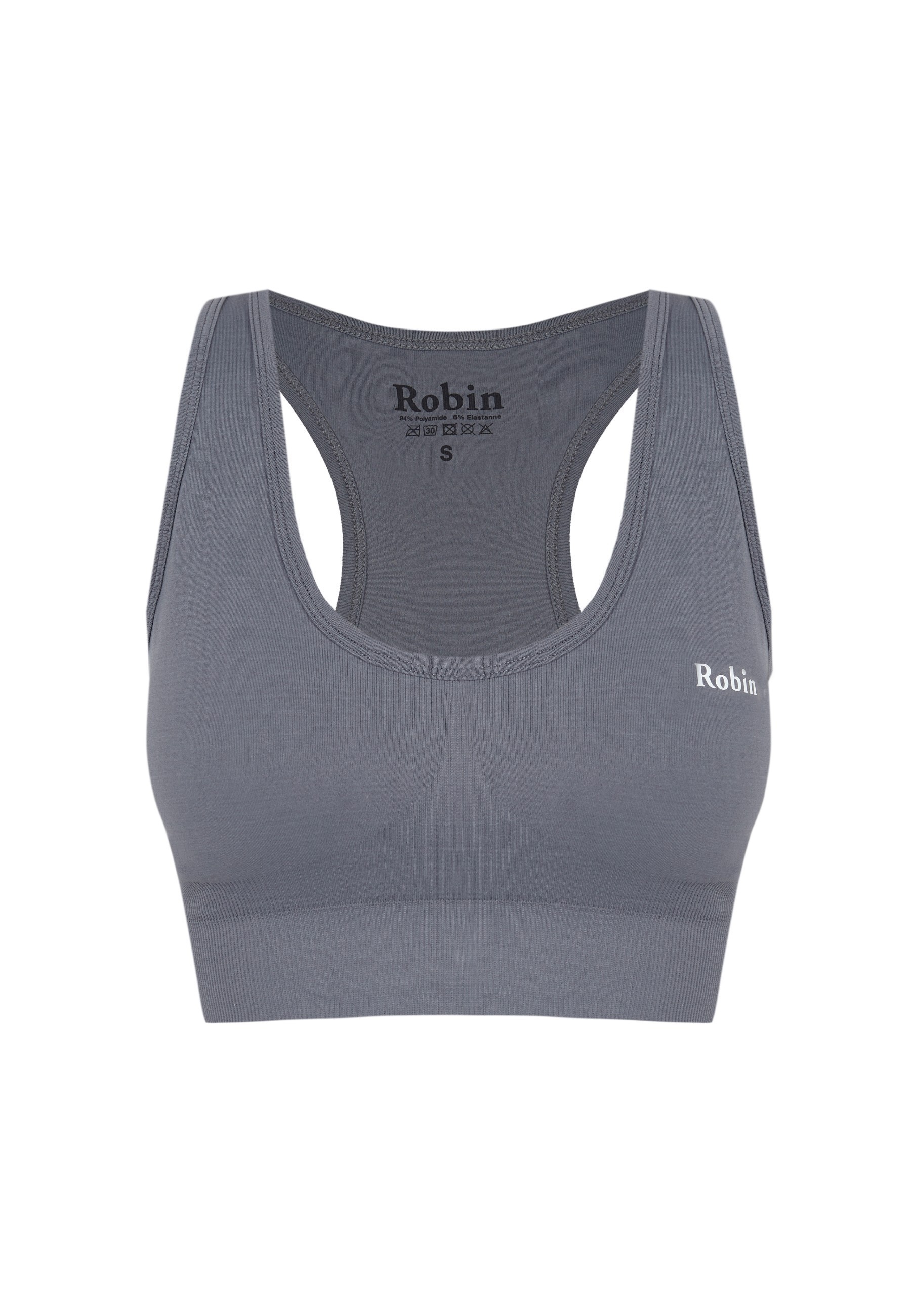 Top Sport Grey Shade Seamless | Color Gris | Robin Collection© | Robin Collection