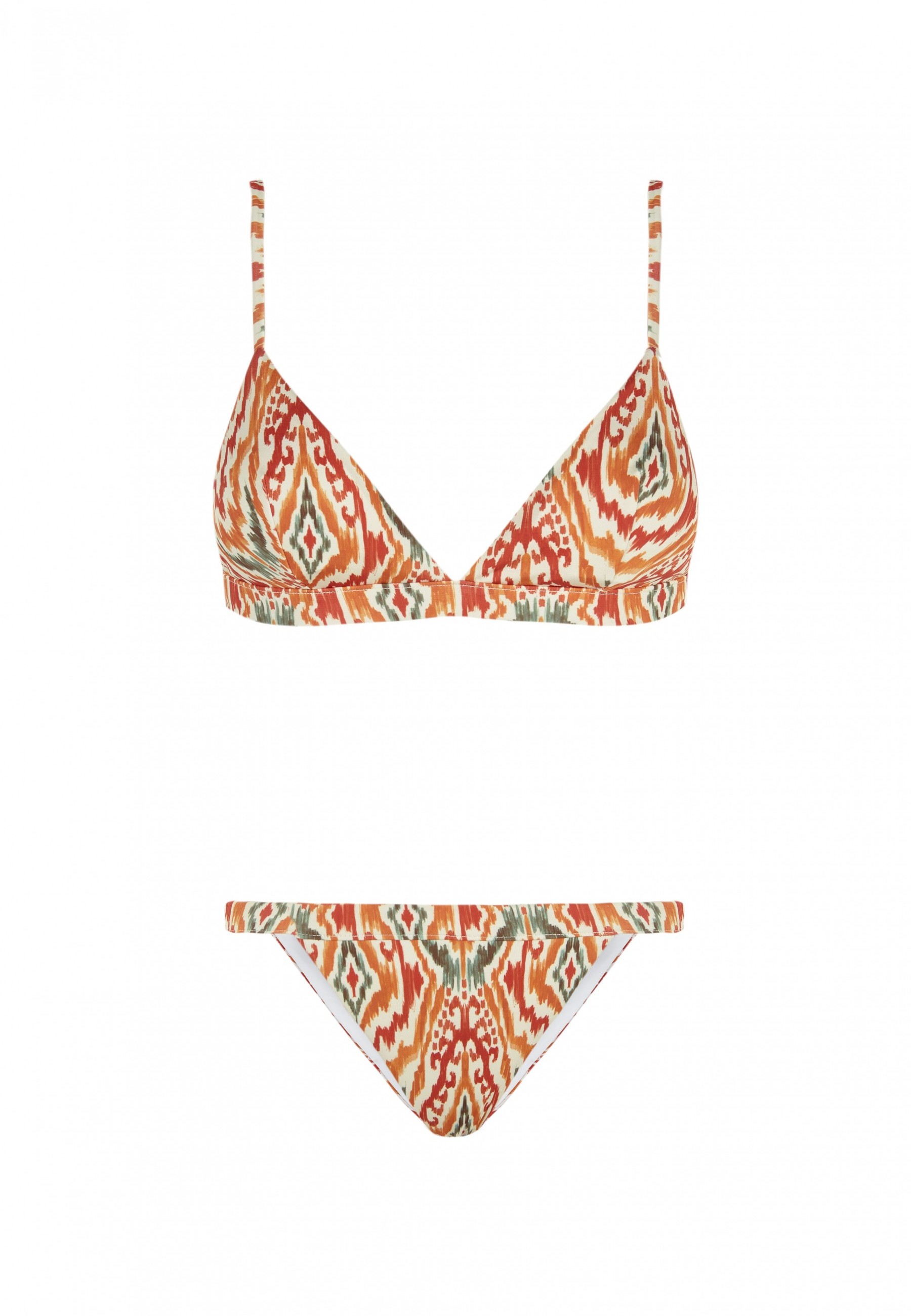 Bikini Sporty Allegria | Estampado Ikat | Robin Collection© | Robin Collection