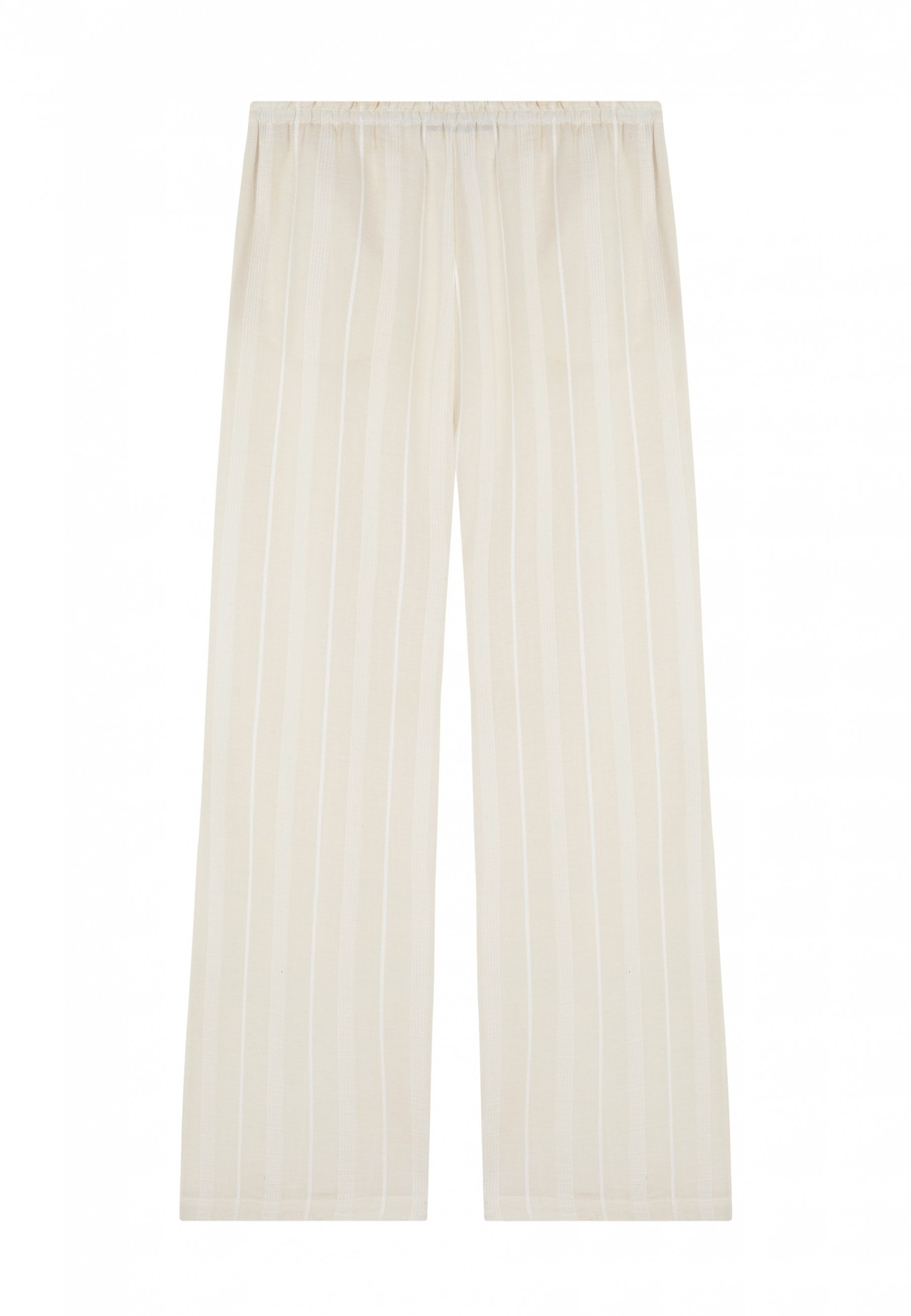 Ecru Tie Pants | Robin Collection