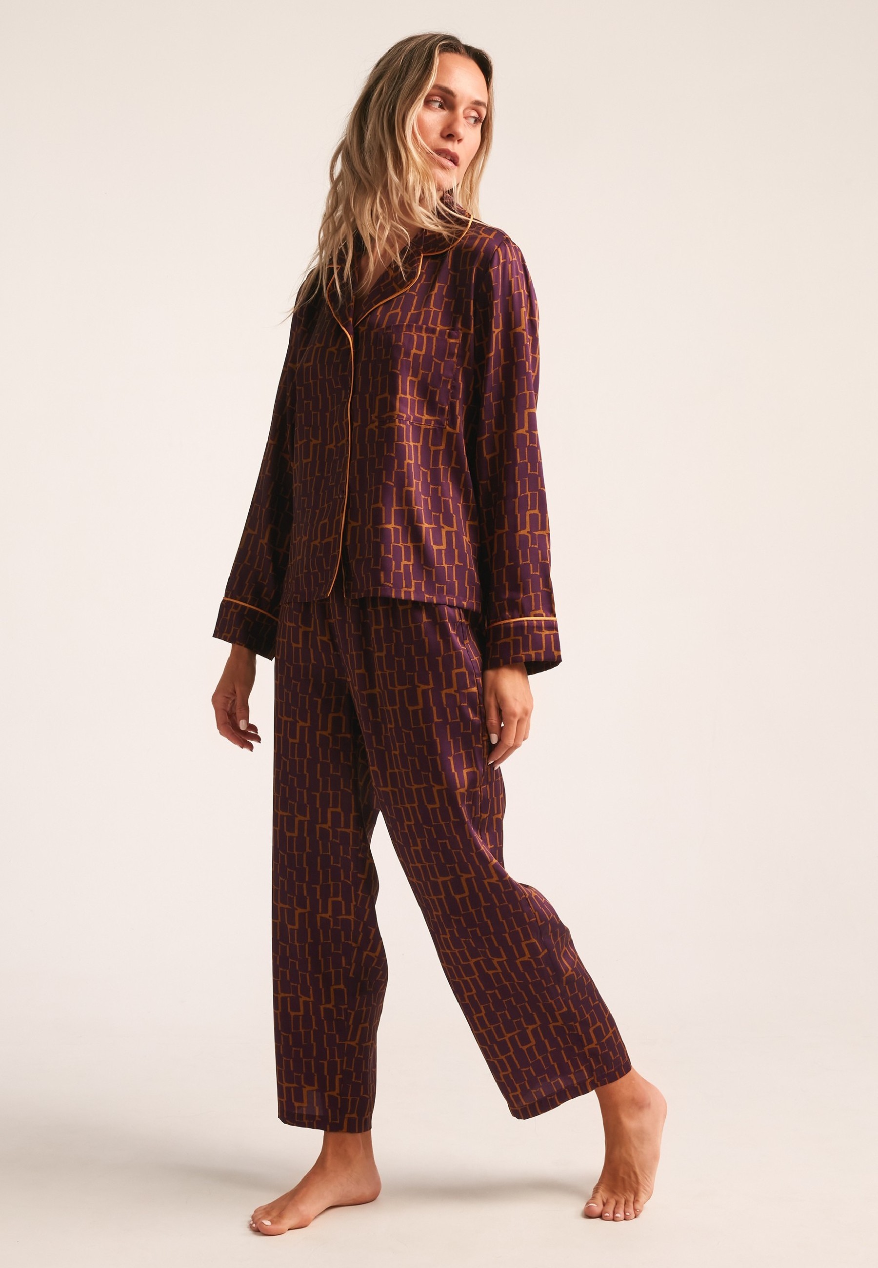 Pijama Java Violet | Robin Collection