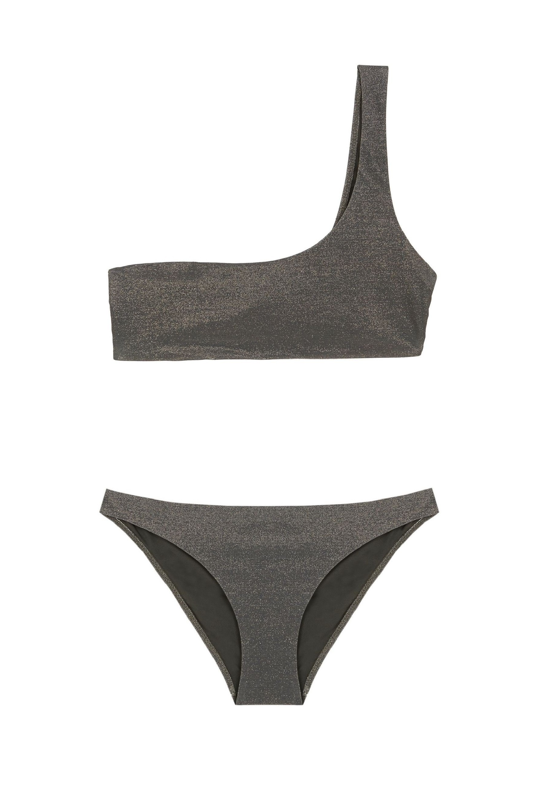 Titanium bandeau bikini | Robin Collection