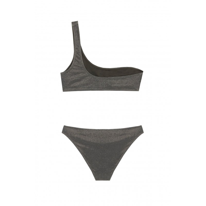Titanium bandeau bikini | Robin Collection