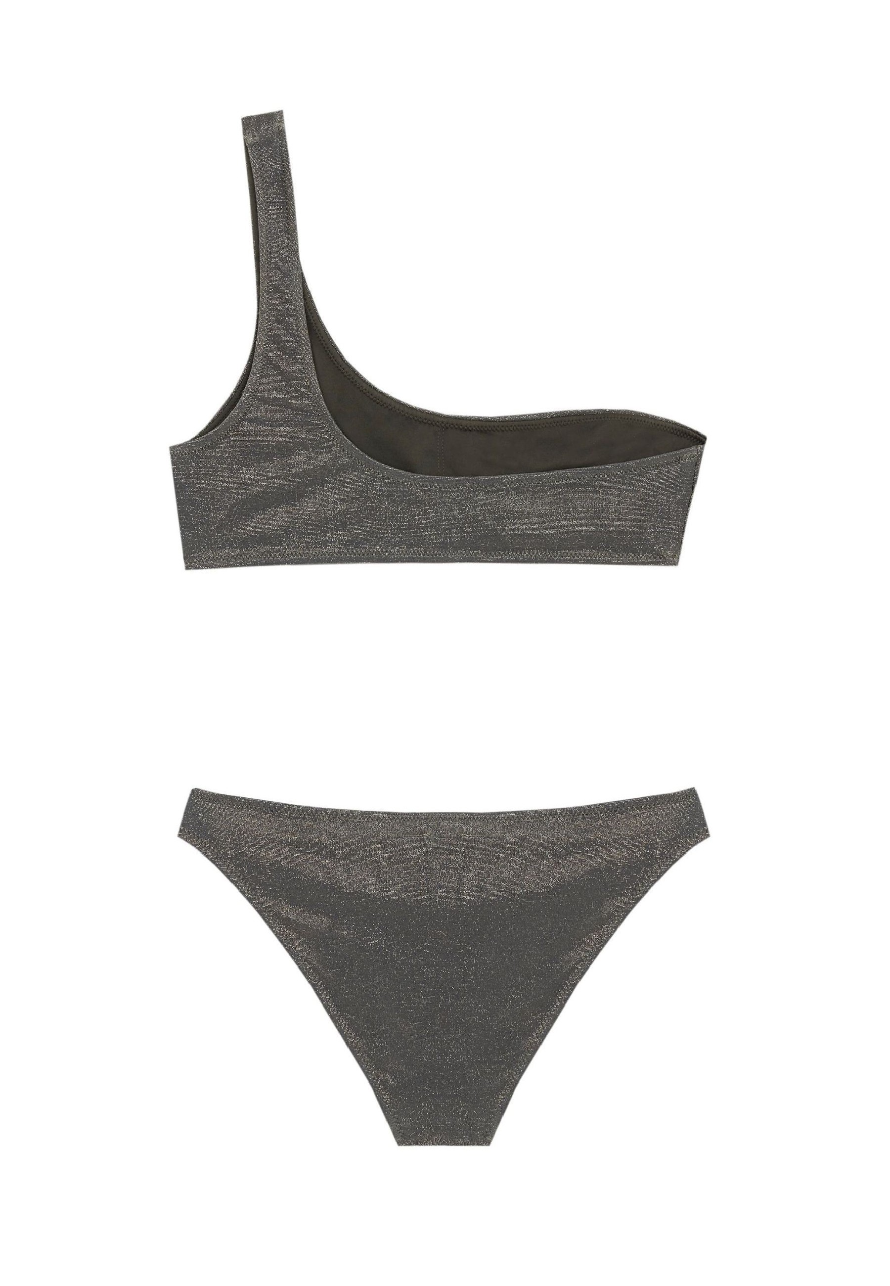 Bikini Bandeau Titanium | Robin Collection